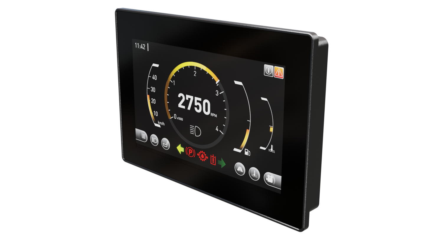 IQAN-MD4-7 Master Display